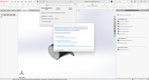 How to fix Missing Files | TMS SolidWorks Solutions